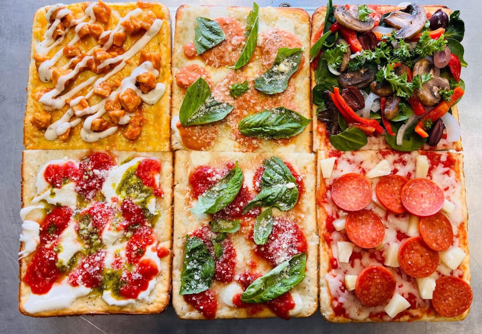 Best Square Pizza NYC | Square Pizza - Detroit-Style Perfection